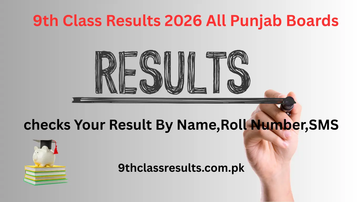 9th Class Result 2026 - 9th Class Results